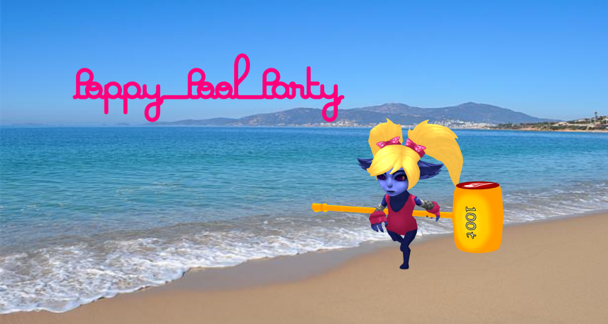 Poppy Pool Party - Map Skins