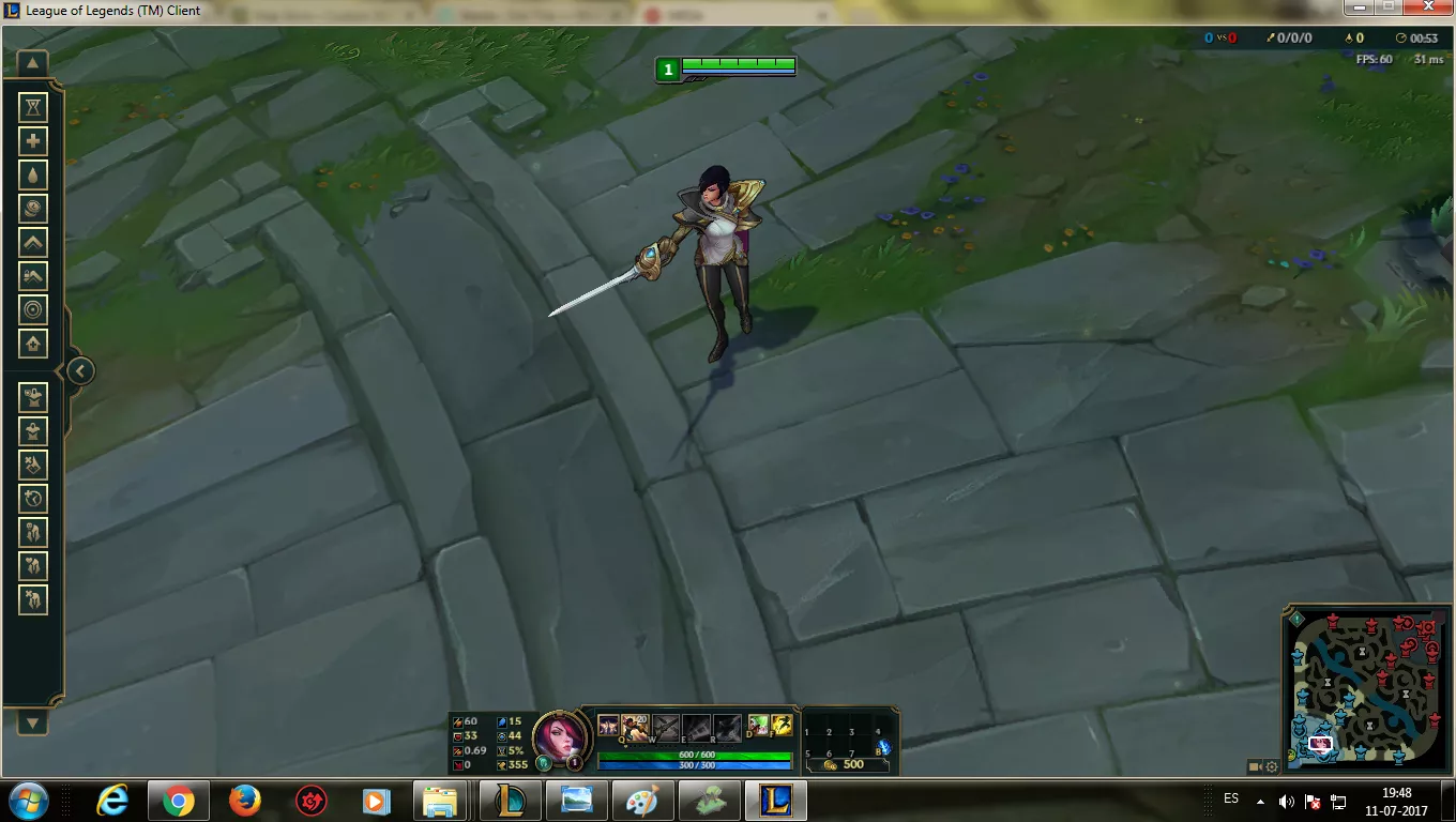 Traditional Fiora Transformation. - Map Skins